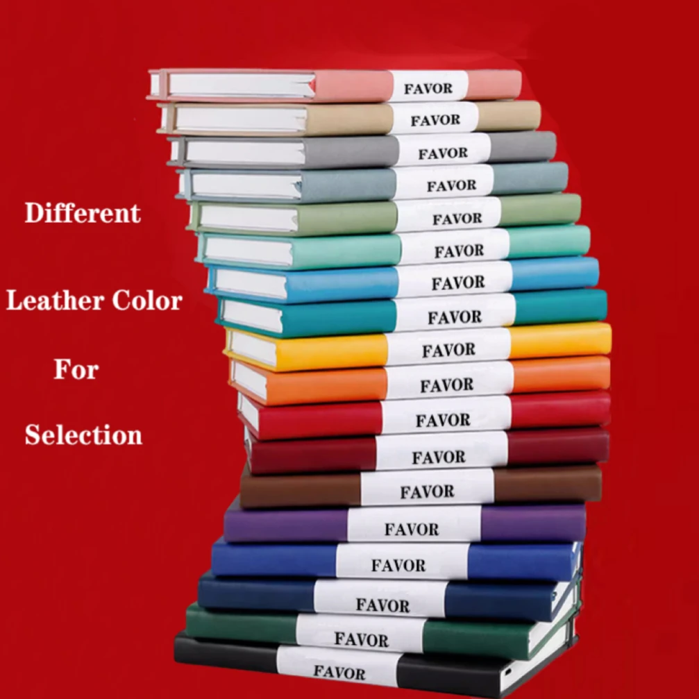 Personalised Logo Notebooks - Custom Print & Leather Bind