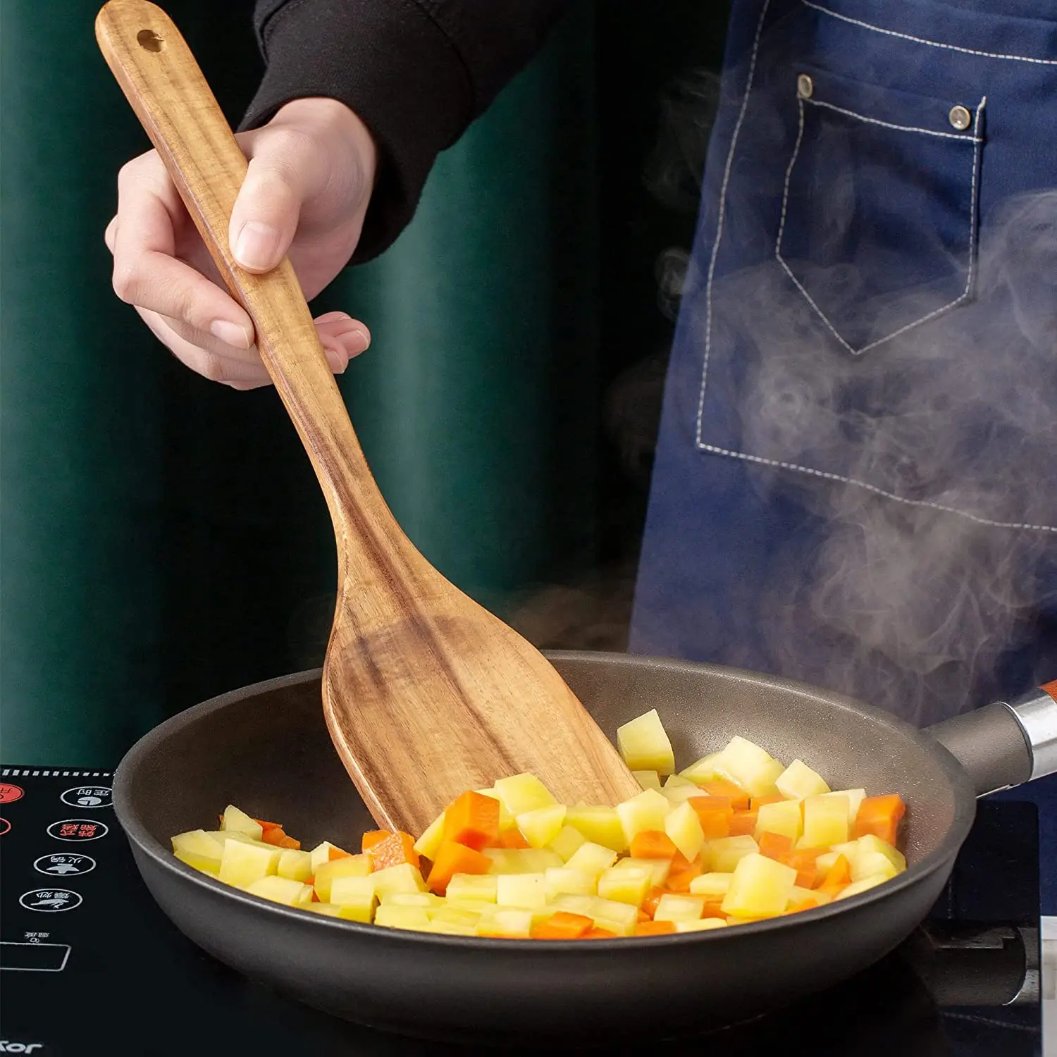 Sustainable Kitchen Utensil Set - OEM Wooden Cooking Tools