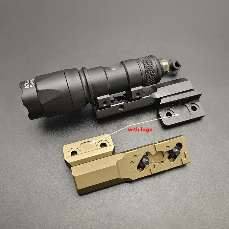 LWXC CNC Mini Tactical Torch Light Accessories Fixing M300 M600 Series ...