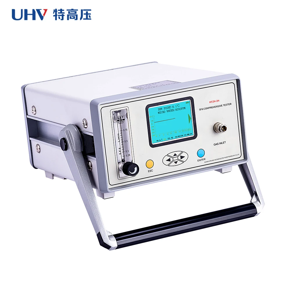 Uhv-600 Sf6 Gas Analysis Equipment Portable Gas Analyzer Sf6 Gas Leak ...