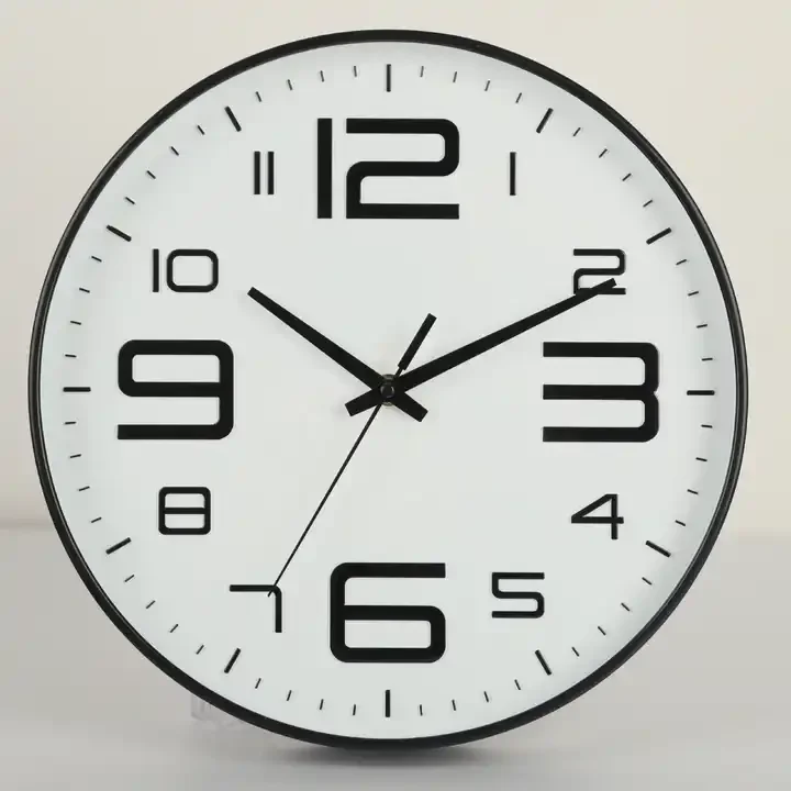 America Cartoon 12 Inch Glass Wall Clock Custom Logo Vote Wall Clock Dt ...