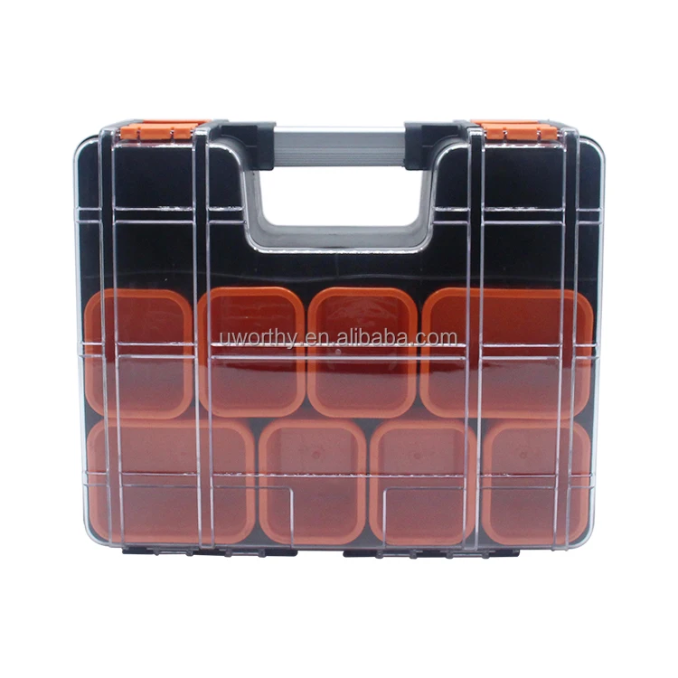 Multi-Compartment Organizer Case with Dividers for Screws Nuts Bolts ...