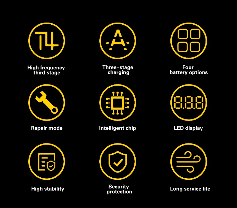 Smart Fully Automatic Battery Charger 2a 8a 15a 12v Bench Lithium ...