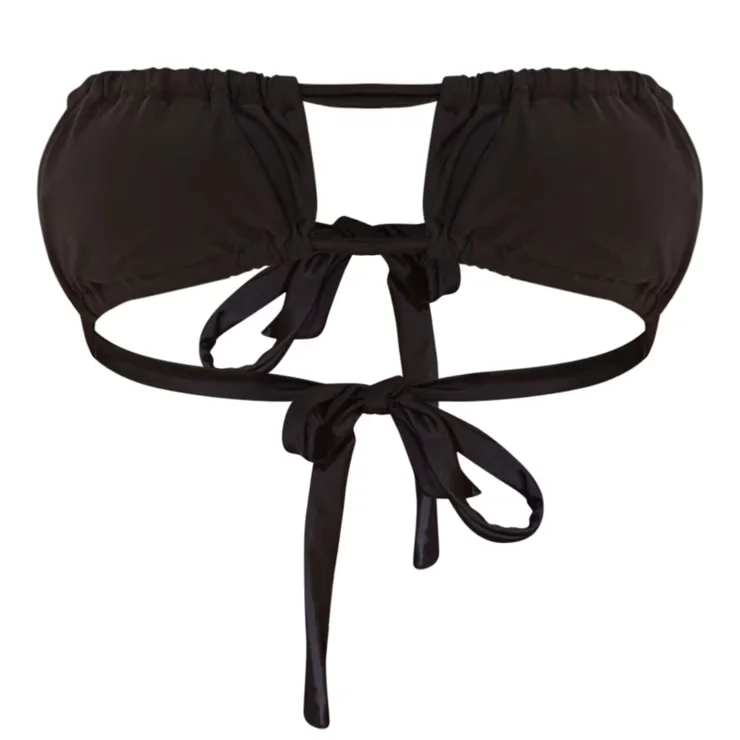 Black Knit Sexy String Young Girls In Transparent Crotchless Waist ...