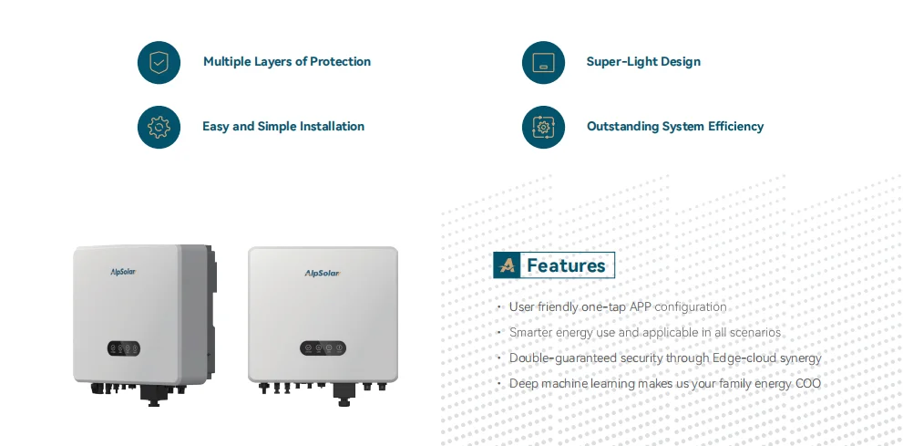 Rosa G2 Solar Inverter Hybrid Solar Power Converter Grid Tie Inverter ...