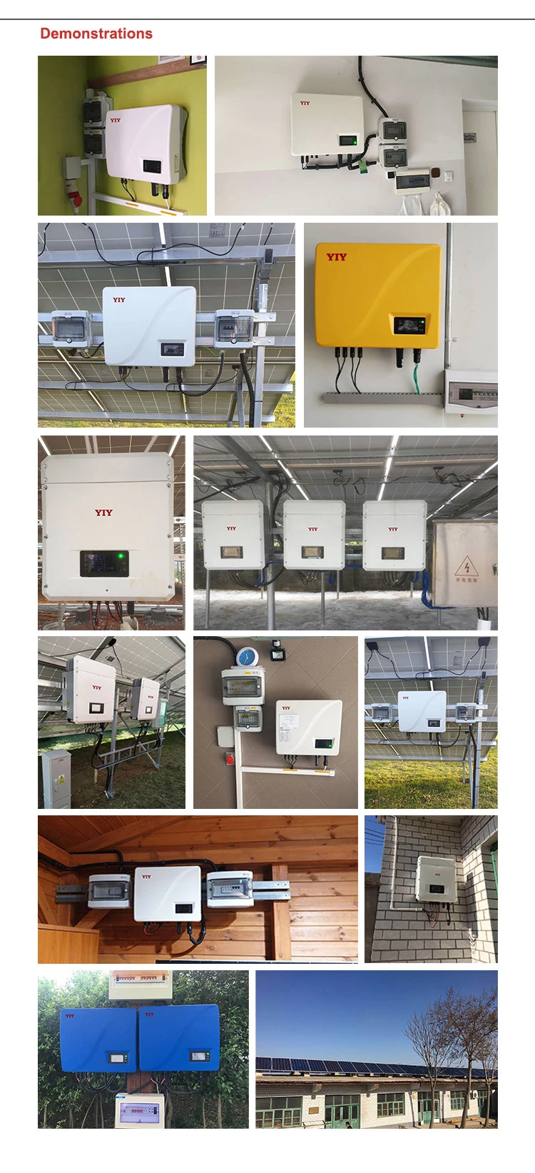 220v Ip65 On Grid Tied Solar Inverter Built In Limiter Wifi Ce 1000w ...