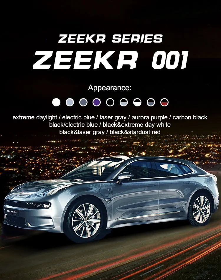 ZEEKR 001 Model 4WD WE Version High Performance Double Motor Hot ...