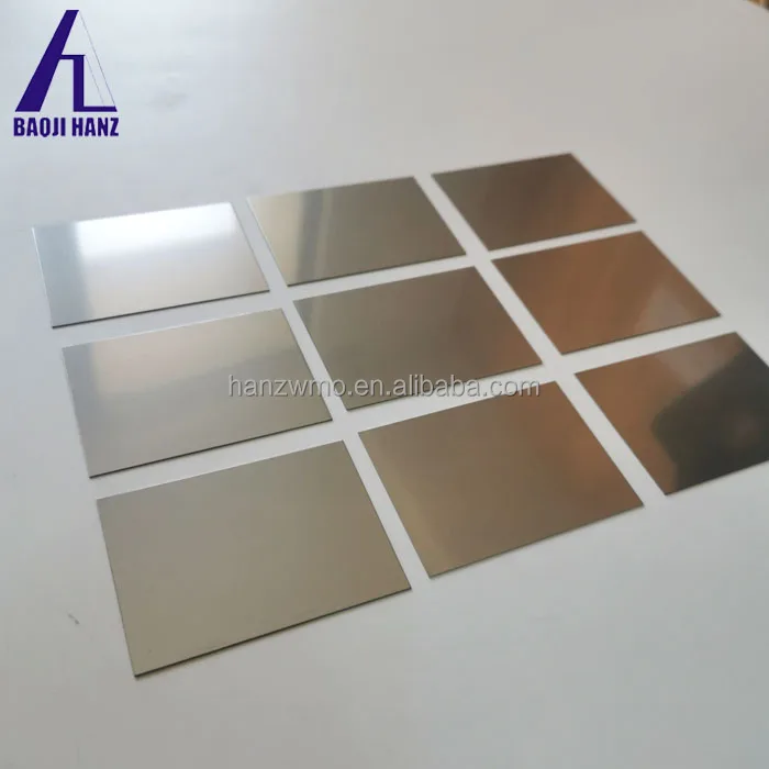 High Density 1mm Thick Tungsten Sheet Metal Price - Buy 1mm Thick ...