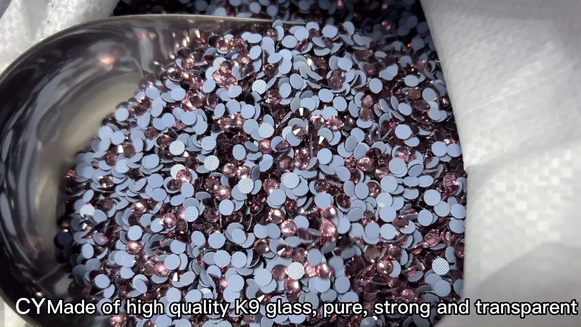 Cy Light Amethyst Wholesale Colors Glue Hotfix Stone Crystal For ...