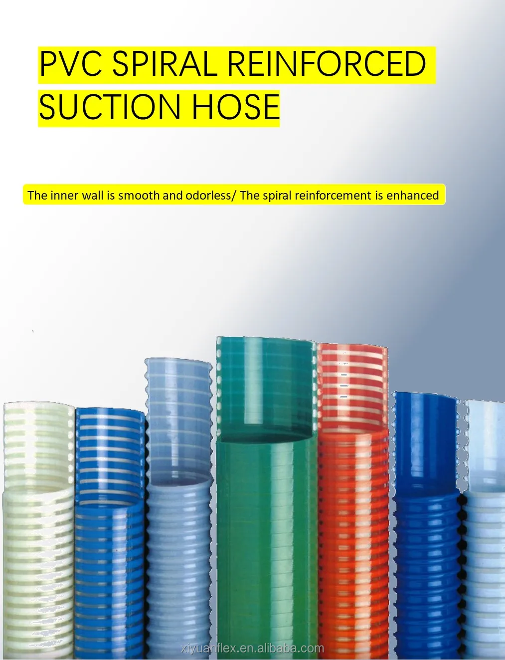Pvc Spiral Reinforced Suction Hose - Buy Pvc Suction Hose,Pvc Spiral ...