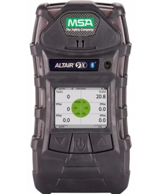 MSA ALTAIR 5X Multigas Detector with Color Display & Bluetooth