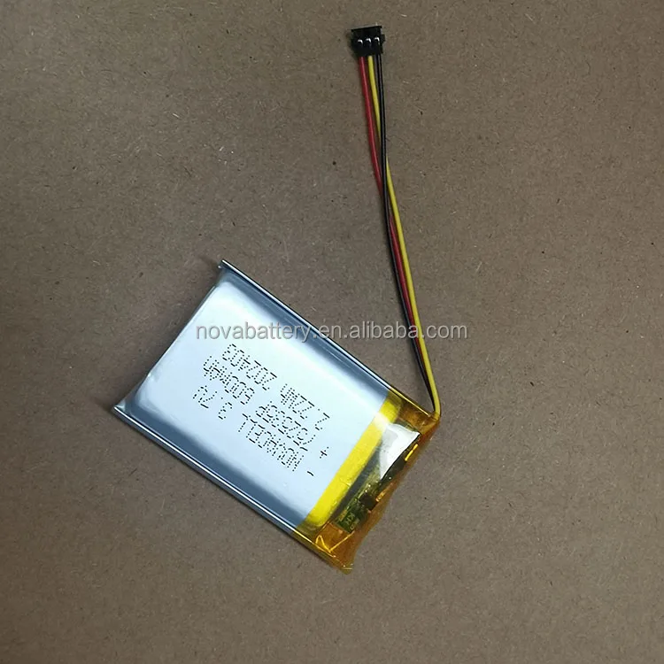 IEC62133 BIS KC Certified 3.7V 600mah Lithium Polymer Battery