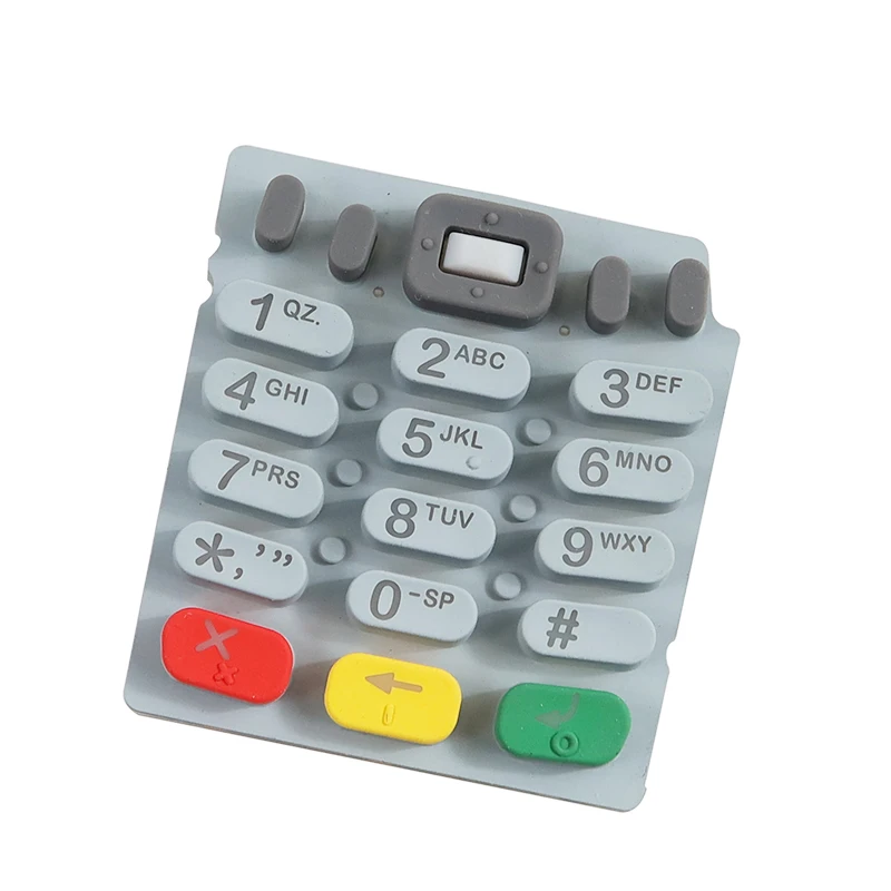 Replacement Keypad Vx675 Parts Pos Terminal Rubber Keyboard Keypad For Vx675 Pos Machine ...