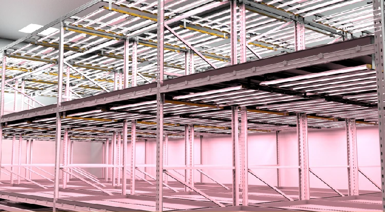 Multi Level Grow Rack System Vertical Rolling Benches With Tray For ...