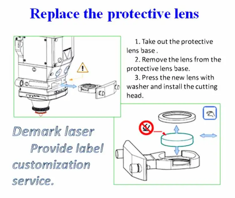 Fiber Laser Protective Window Drawer Lens Safe Windows Protect Bm114 ...