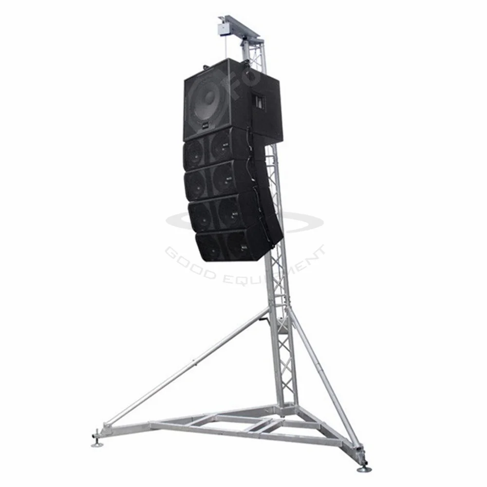 Upright Line Array Speaker Lift Truss Stand Tower Lifter Truss - Buy ...