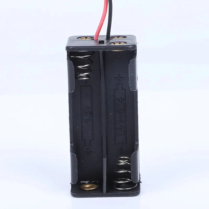 High Quality Abs Plastic 4aaa Back To Back Battery Holder Box With Wire ...