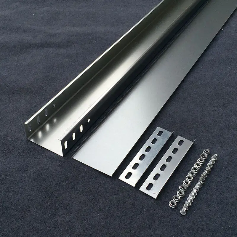 New Outdoor Elbow Tee Cross Electrical Galvanized Perforated Cable Tray ...