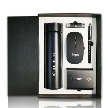 Customized Corporate Souvenirs Gift Item Promotional Thermos Flask Usb ...