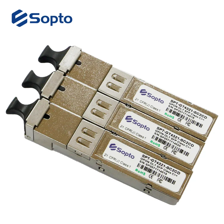 Sopto GPON OLT SFP 2.5G C++ 1490nmtx/1310nmrx SC Interface