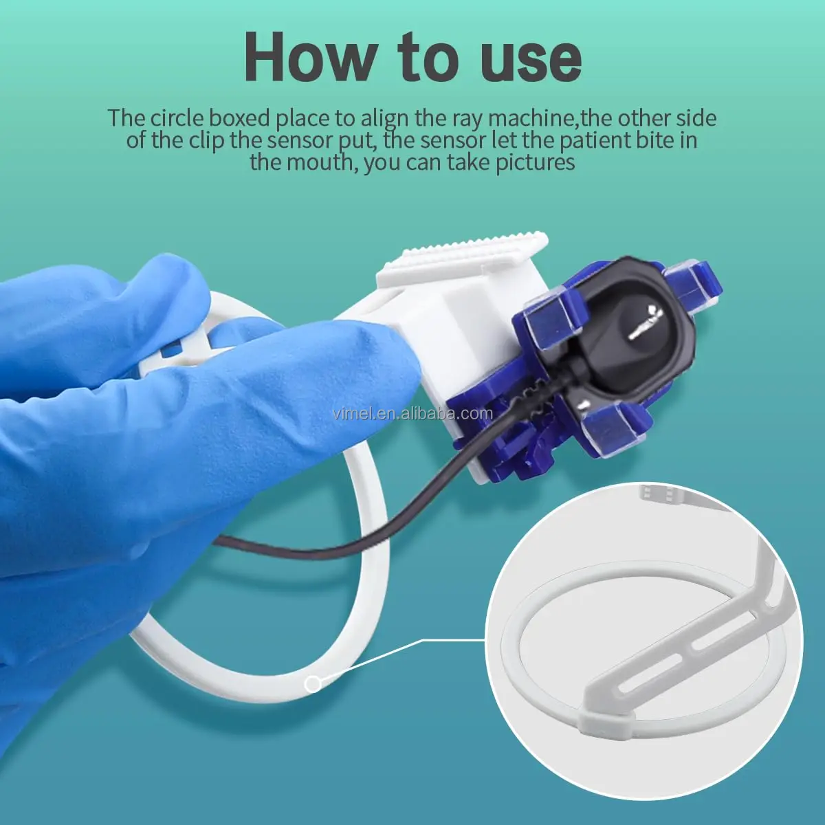 3Pcs/Set Dental Digital X-ray Film Sensor Positioner Aligner Holder ...