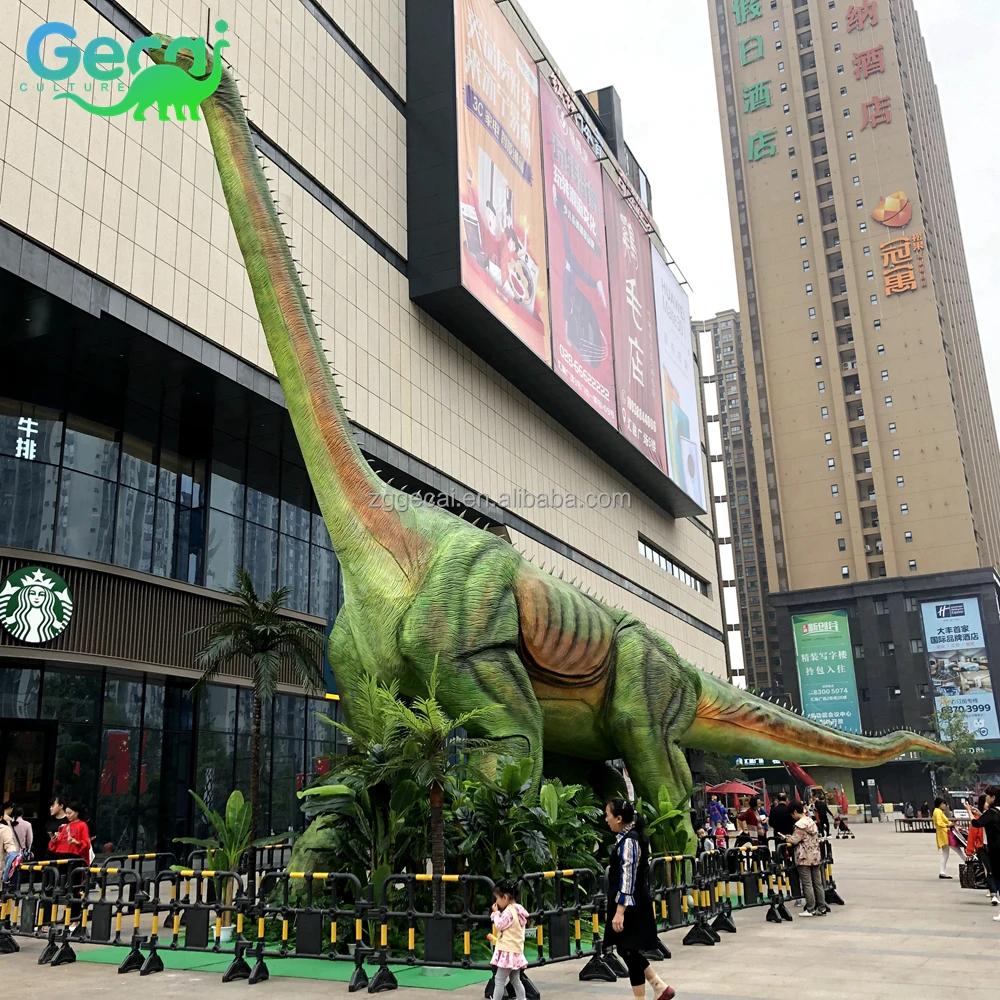Gecai Professional Jungle Playground Animated Animatronic Dinosaur Full ...