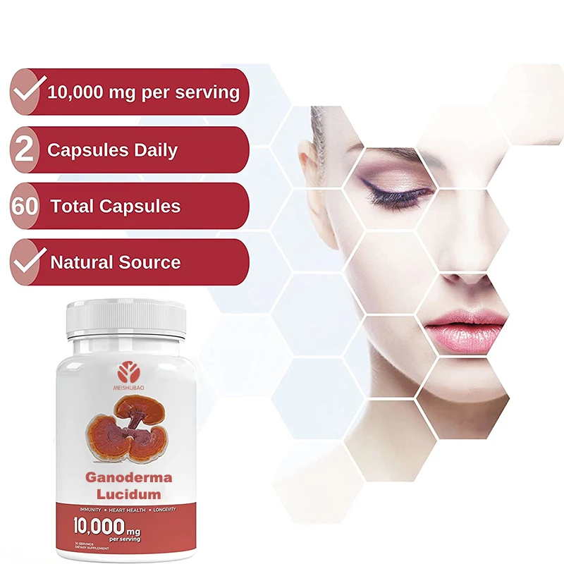 Ganoderma Lucidum Capsules - Enhance Immunity & Antioxidants