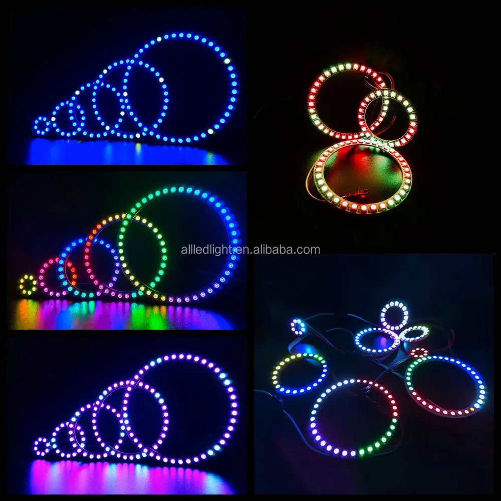 WS2812B LED Ring Modules - Customizable Lighting Solutions