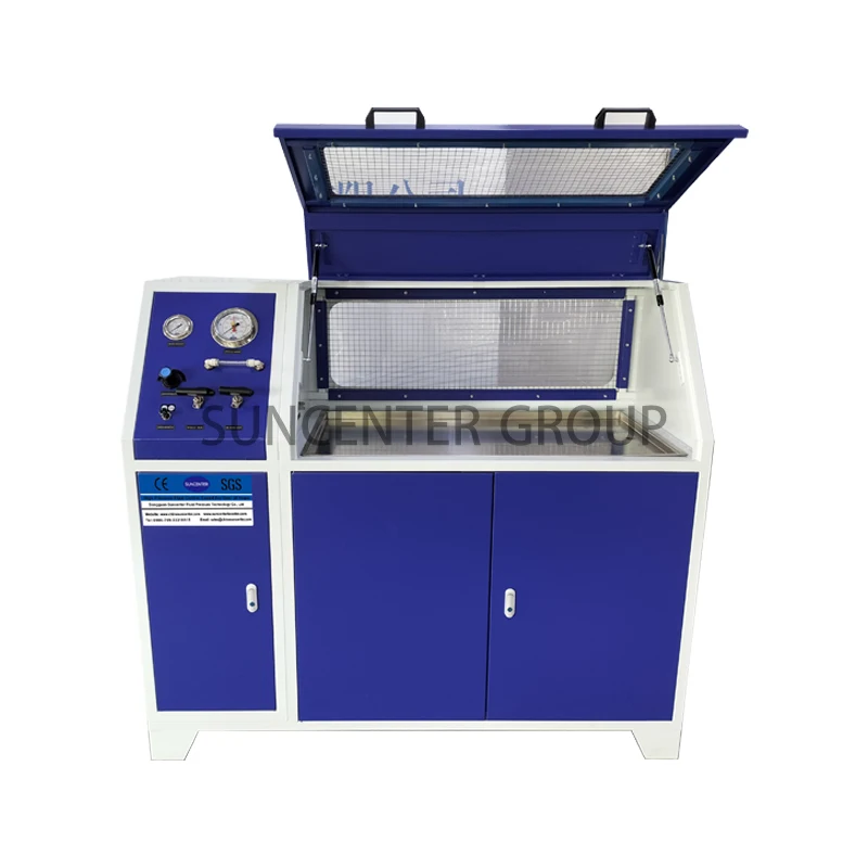 Manual Controlled Hydraulic Burst Pressure Test Bench