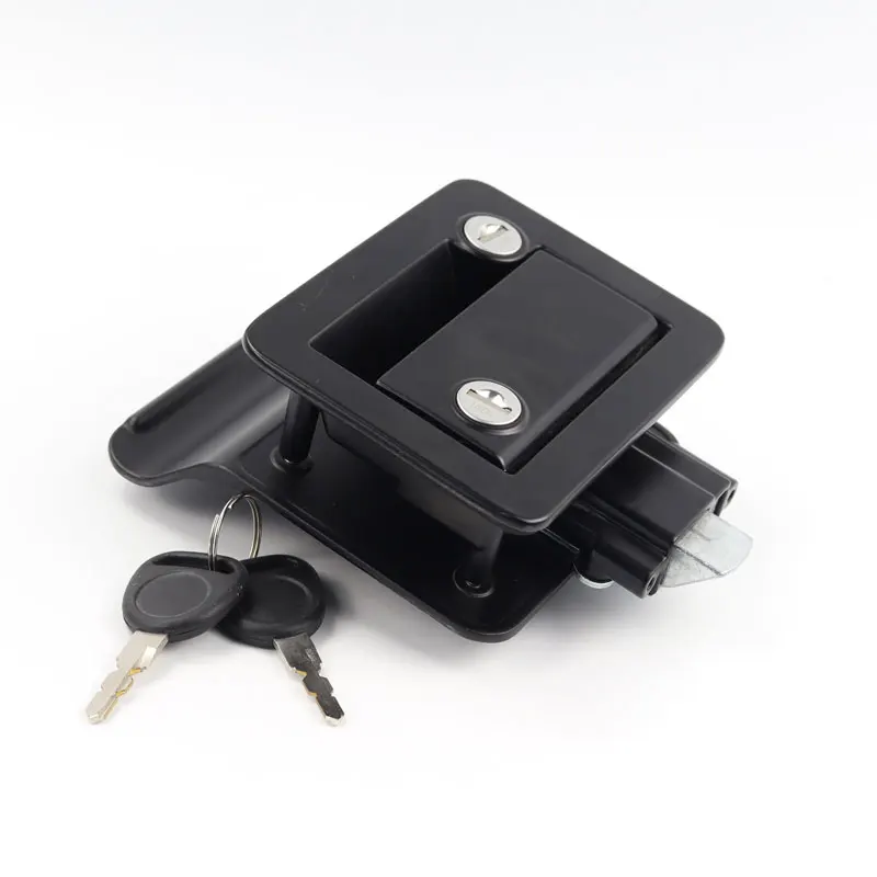 Link- Black Handle Latch Motorhome Camper Outdoor Lock Travel Trailer ...