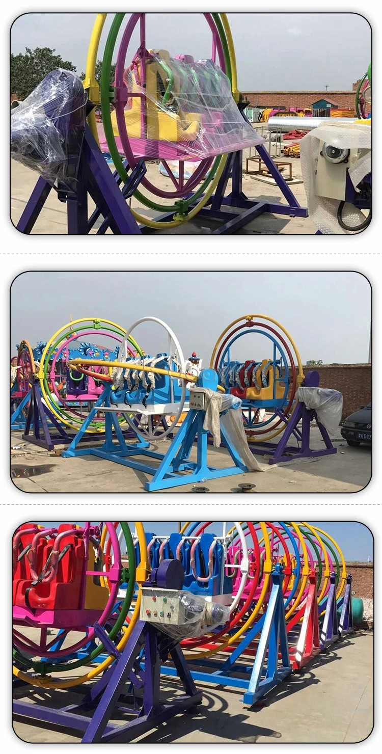 Amusement Orbitron Ride - 6 Seat 360 Degree Rotating Games