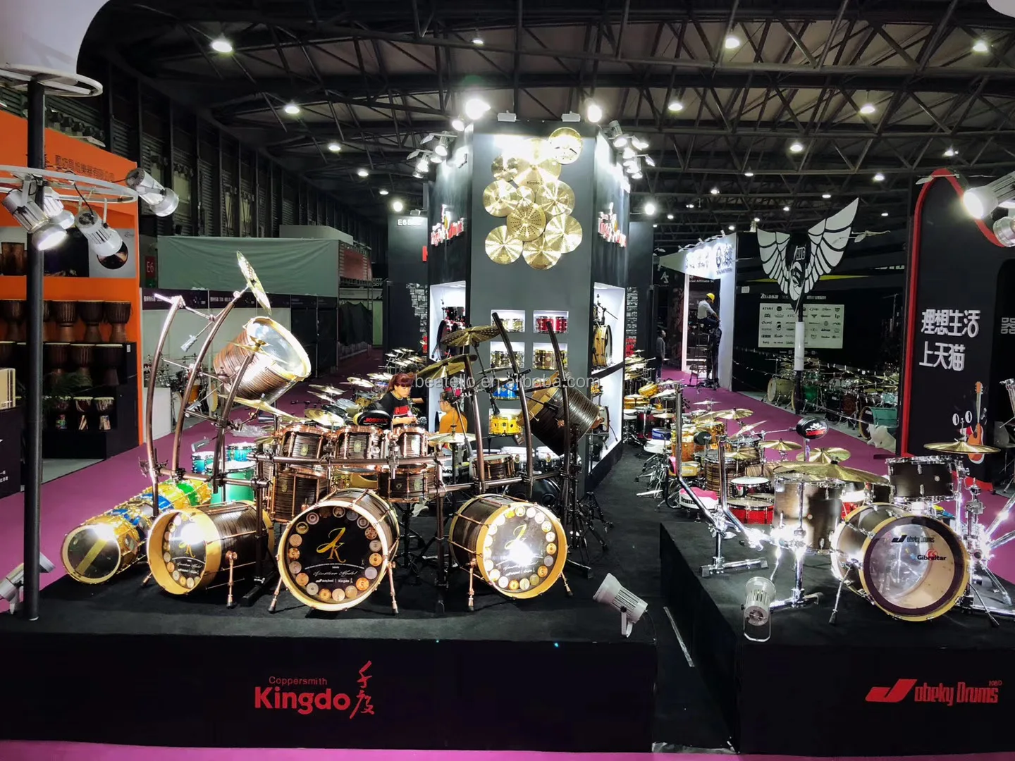 EYE E3X Percussion Instruments Musical Electric Drum Set Professional ...