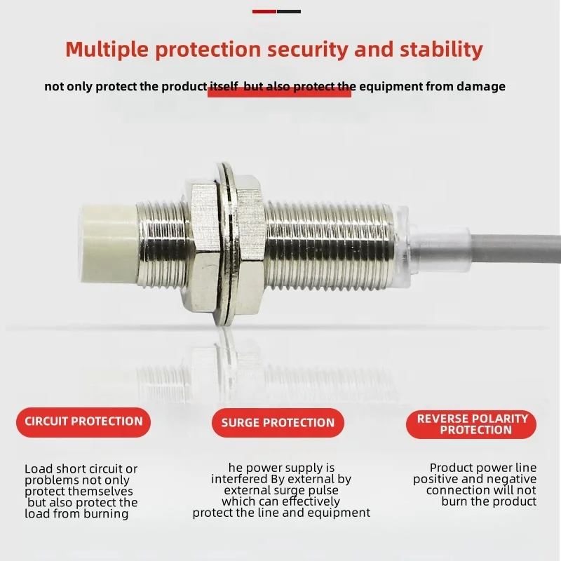 M12 TR12-4DN NPN 24v Proximity Sensor for Metal Detection