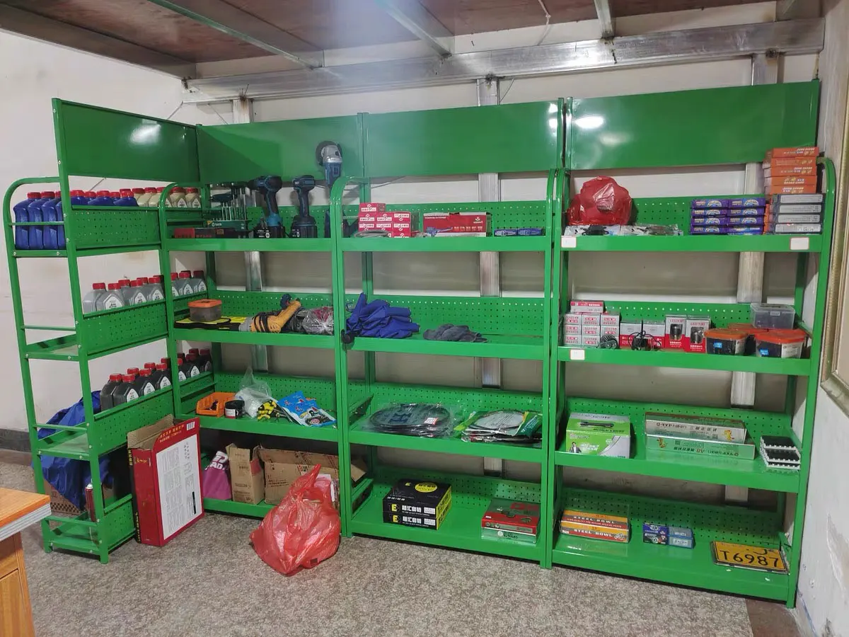 4 Layers Motor Engine Lubricating Oil Display Rack Gas Station Engine ...