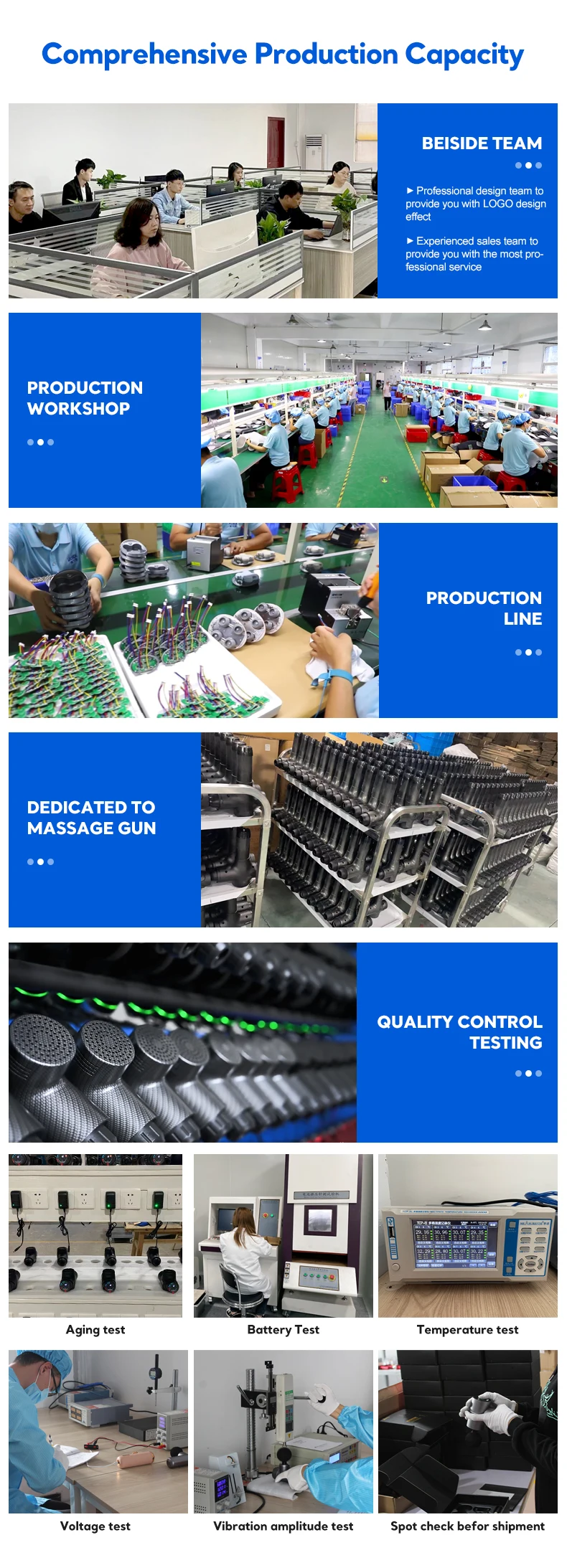 Percussion Vibration Heating Massage Gun Deep Tissue Massager Leg Arm ...