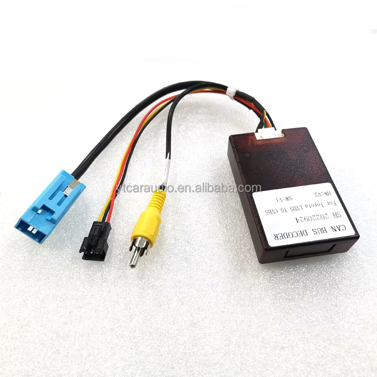 Toyota LVDS to CVBS (RCA) AV Signal Converter for Toyota Rearview ...