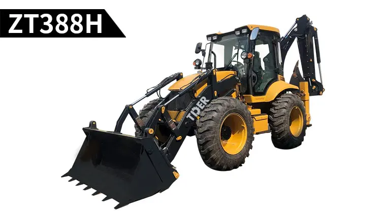 2023 Tder New Backhoe Loader Zt388h 2500 3000kg 2.5ton 3 Ton Backhoe ...