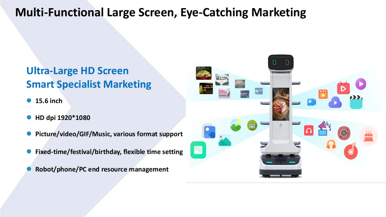 Intelligent Food Delivery Robot - Efficient Restaurant Service