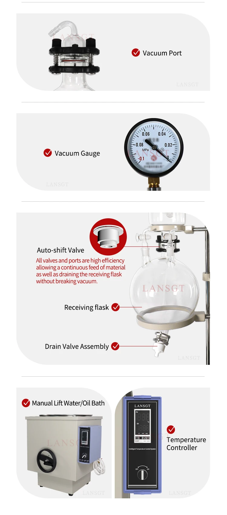 30L Explosion Proof Ethanol Alcohol Rotary Evaporator