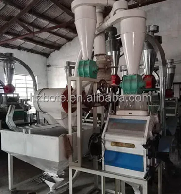 Quality Small Maize Wheat Teff Sorghum Machinery Soybean Flour Milling ...