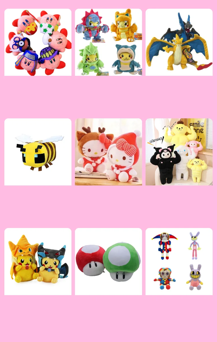 Ambr 2024 High Quality Korean 20cm Kpop Idol Dolls Cute Plushie Stuffed ...