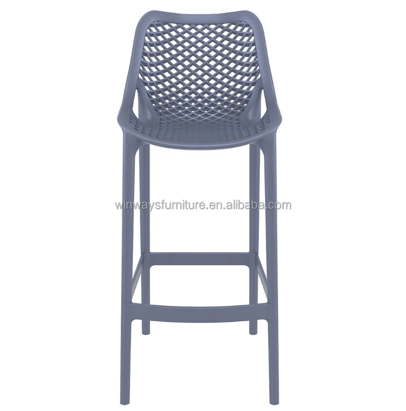 Modern Design Plastic Stool Kitchen Counter Stools Dining Room Garden ...