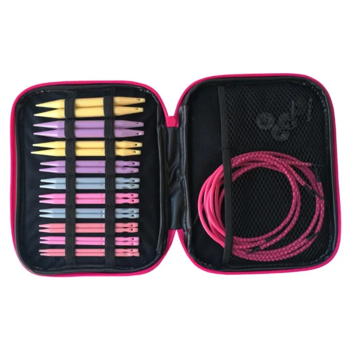 10 Pairs Of Interchangeable Abs Circular Knitting Needles Set - Buy ...