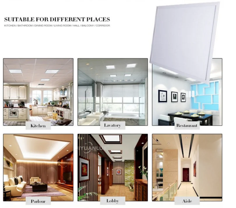 36w 50w 70w Square Recessed Hot Sale Oled Light Panel 60*60 Ultra Slim ...