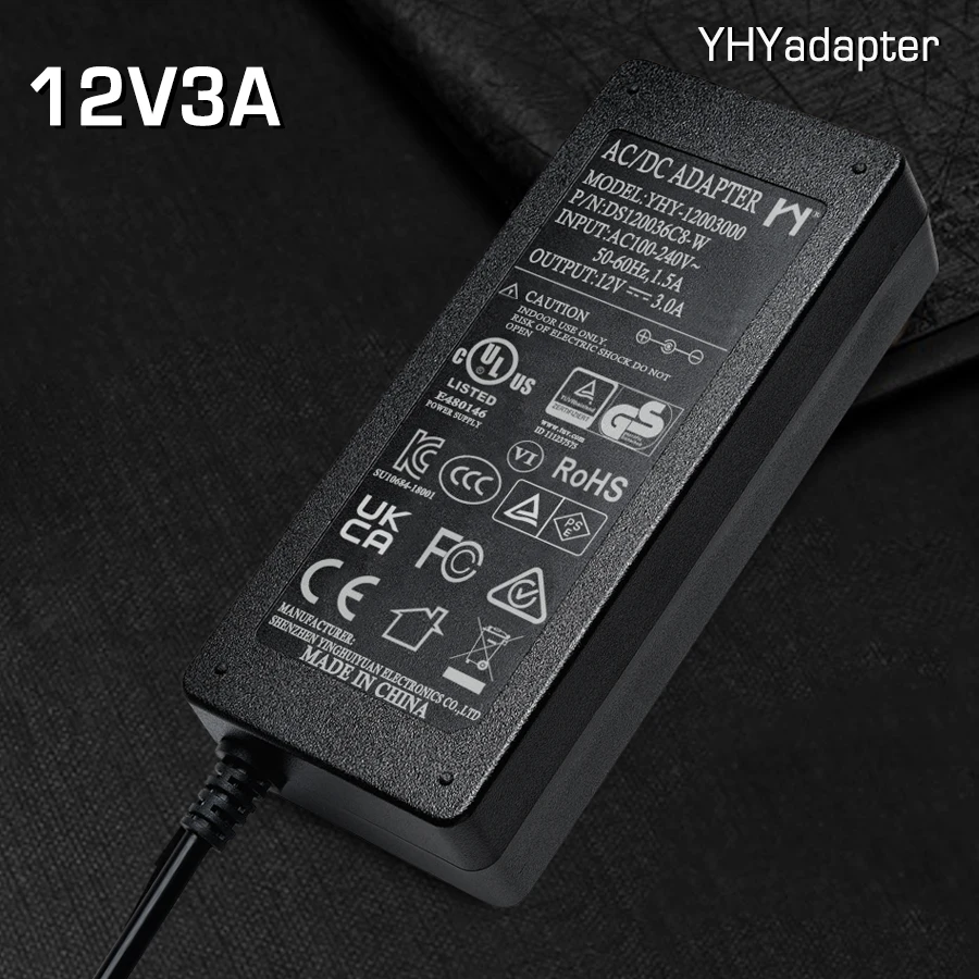 DC Power Adapter 1200mA Hosa Universal Power Adapter - Selectable ...
