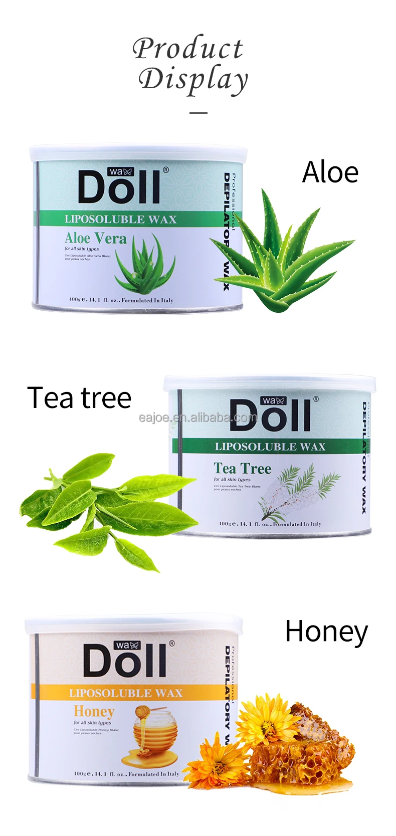 Hot Sale Brazilian Bikini Depilatory Waxing Can in Tin/depilation 400g ...