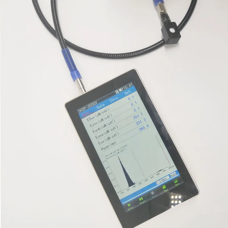 230-850nm Ohsp350uv Uv Light Spectrometer Portable Waterproof Sensor ...