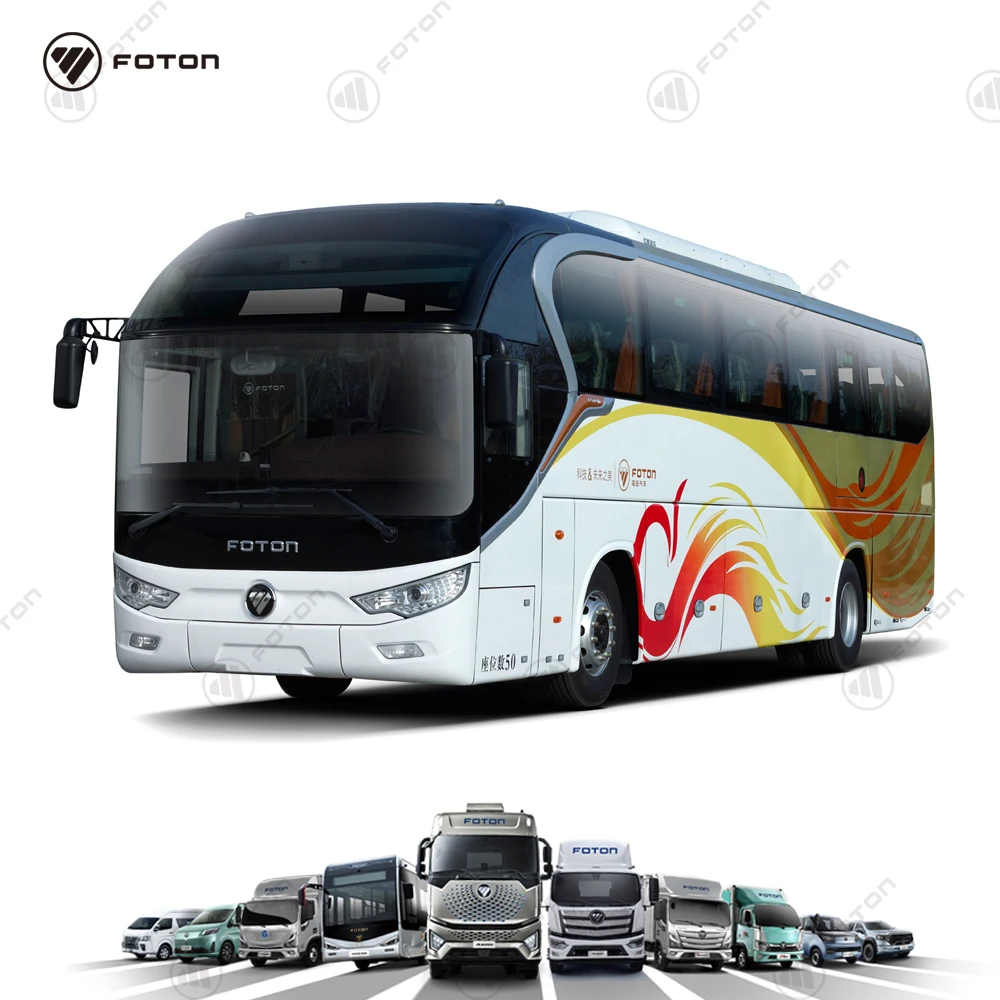 Foton Auv U12 Bus UH3 Platform - 12m Long-Distance Diesel Coach, 50 ...