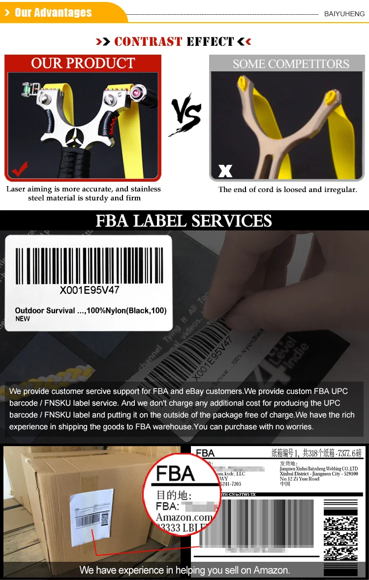 Baiyuheng Bird Slingshot Outdoor Bird Hunting Rubber Band Shooting Tool ...