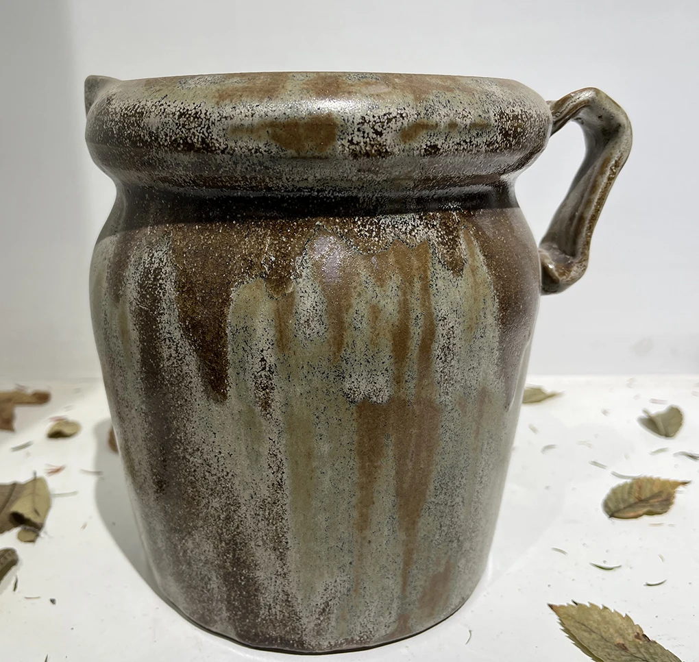 Rustic Farmhouse Ceramic Pot Wabi Sabi Pottery Pot Designs Black ...